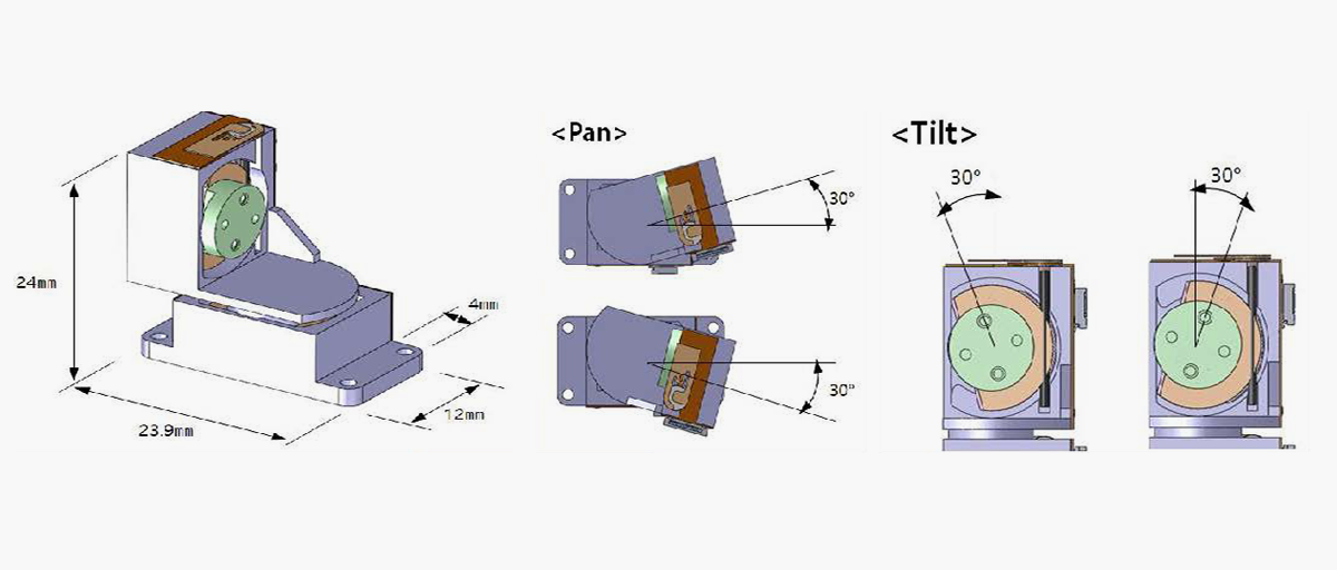 TULA Pan/Tilt – 피에조